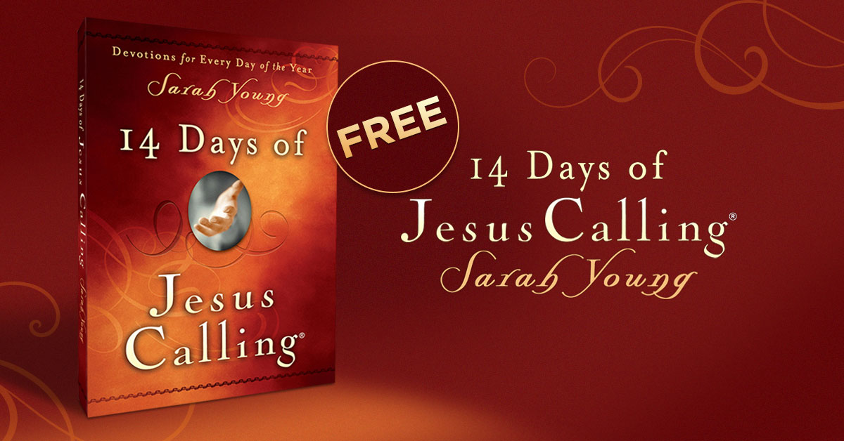Download your FREE 14 Days of Jesus Calling eBook || Christianbook.com
